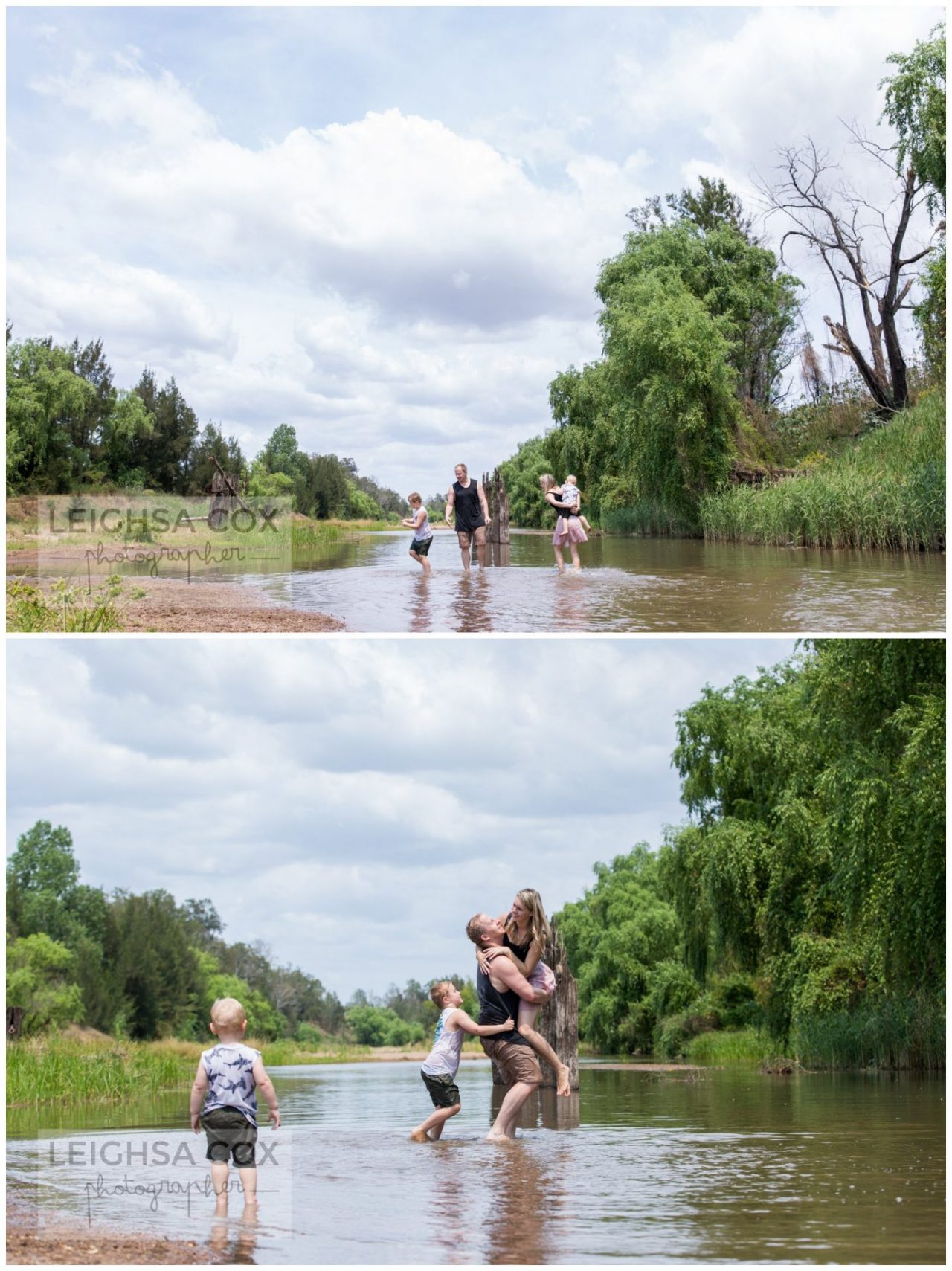 Relaxed River Portraits - Leighsa Cox Photographer